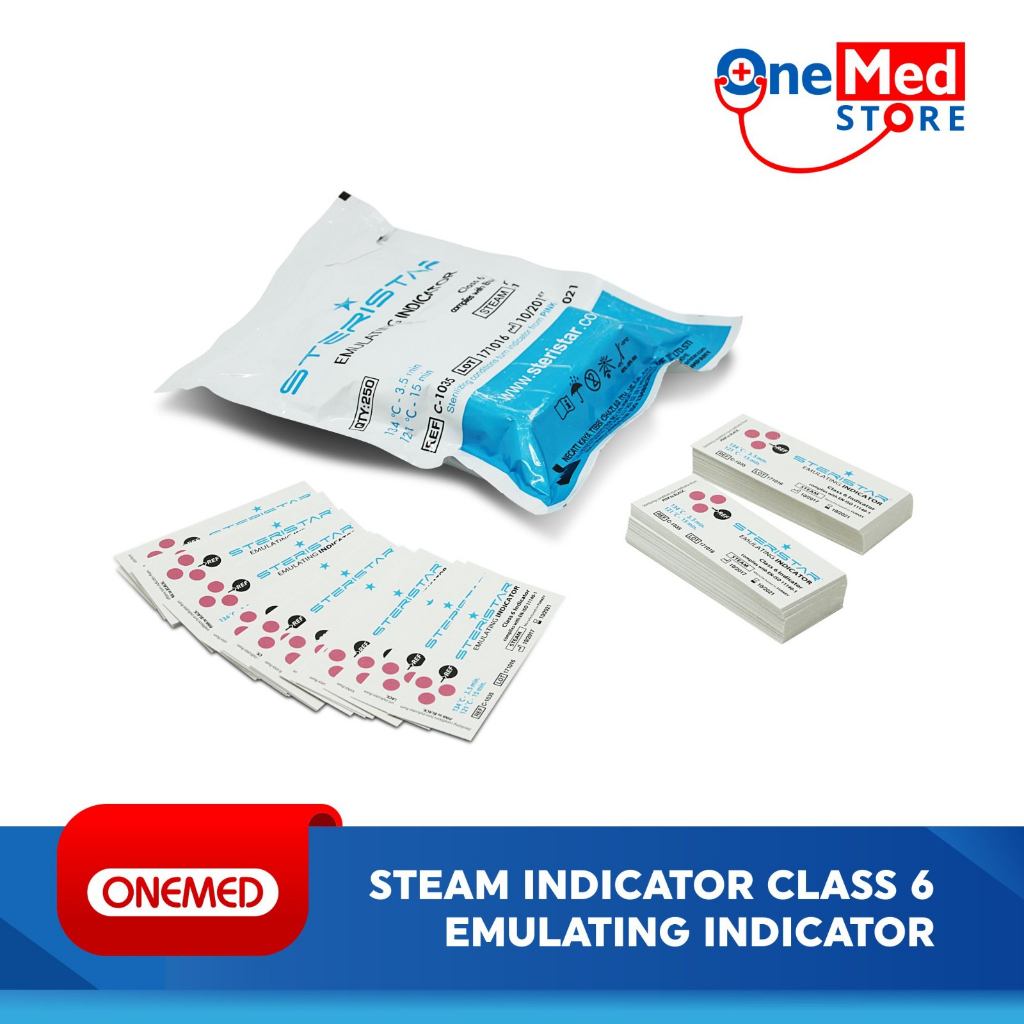 Jual Steam Indicator Class 6 pak isi 250 (Steri Star) | Shopee Indonesia