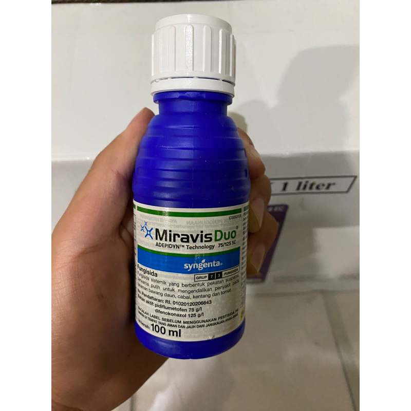 Jual Fungisida miravis duo 75/125SC isi 100ml | Shopee Indonesia