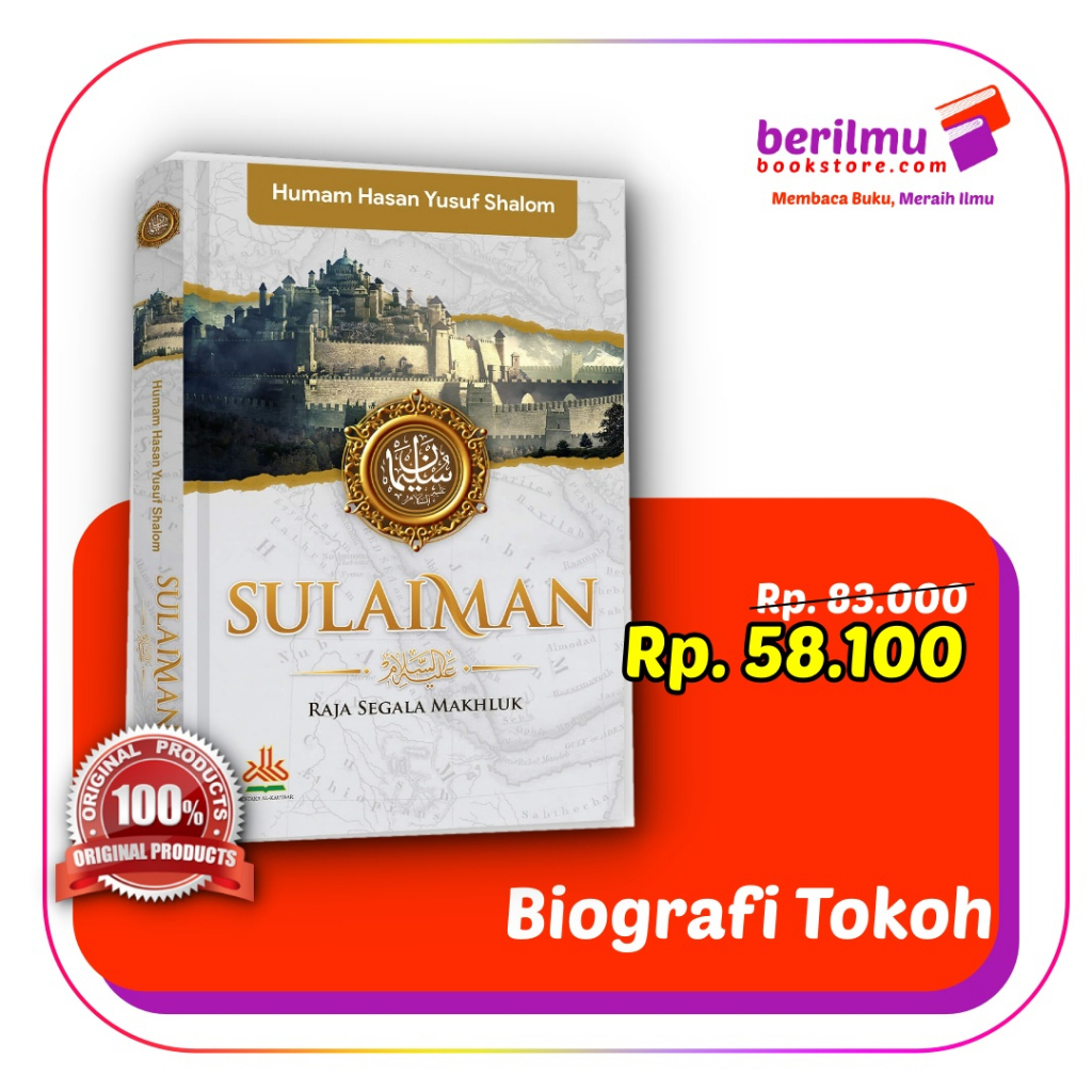 Jual SULAIMAN : Raja Segala Makhluk | Buku Biografi Nabi | 100% Buku ...