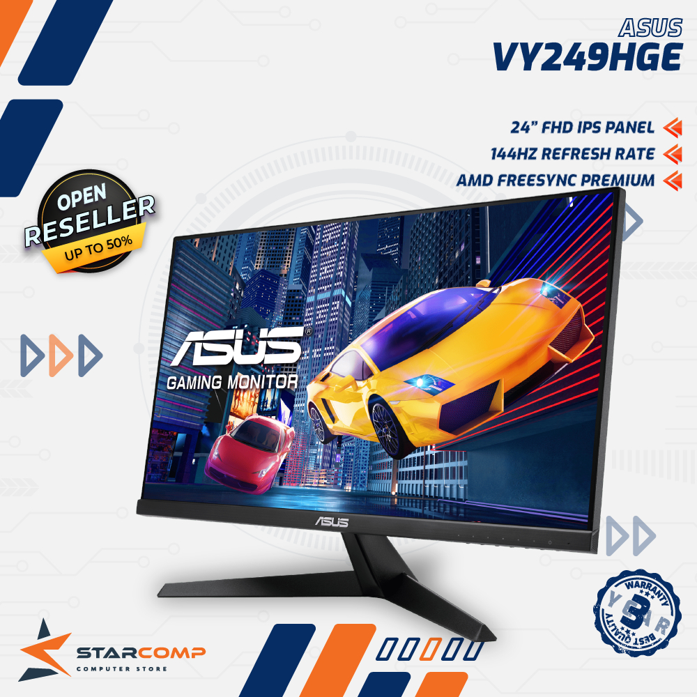 Jual ASUS VY249HGE LED MONITOR 24" FHD 1PS 144Hz 1ms Eye Care Gaming ...