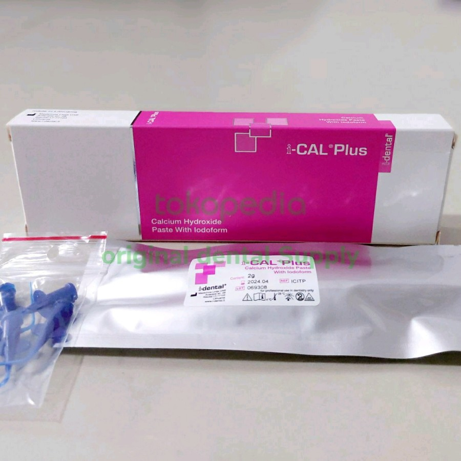Jual Calcium Hydroxide paste with iodoform i-cal Plus Bahan dressing ...