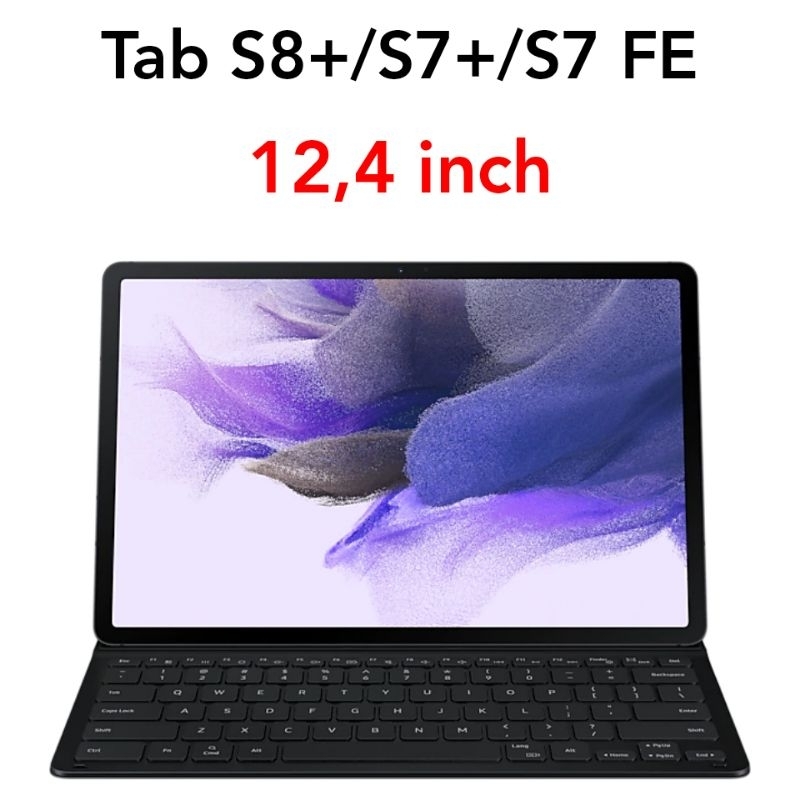 Jual Original Keyboard Samsung Tab S8 Ultra S8 Plus 5G S7 FE S8+ S7+ S7FE Touchpad Trackpad Book ...