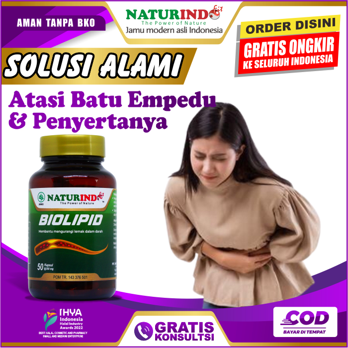 Jual BIOLIPID OBAT BATU EMPEDU HERBAL BIOLIPID OBAT HERBAL BATU EMPEDU ...