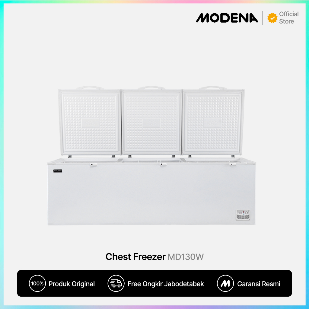 Jual MODENA Chest Freezer - MD 130 W | Shopee Indonesia