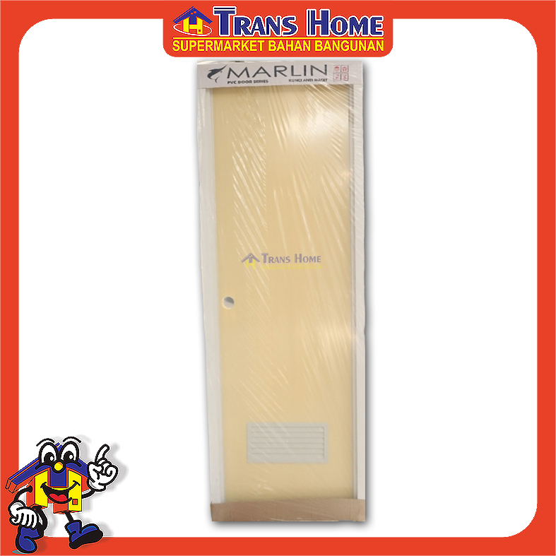 Jual Pintu Kamar Mandi PVC Marlin Berbagai Warna + Handle | Shopee ...