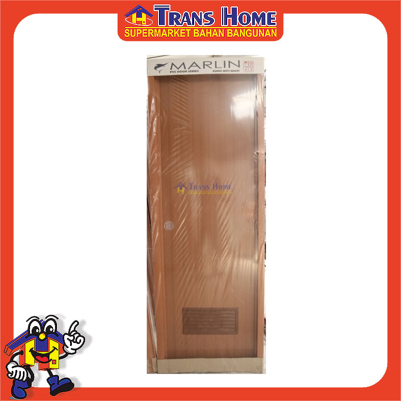 Jual Pintu Kamar Mandi PVC Marlin Berbagai Warna + Handle | Shopee ...