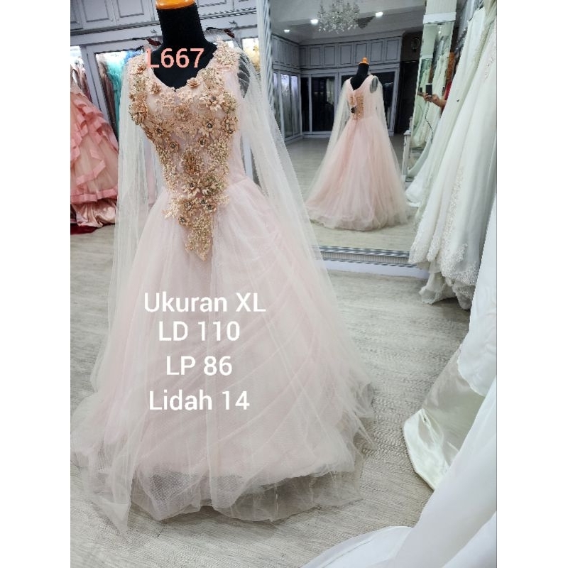 Jual GAUN PENGANTIN / WEDDING GOWN PRELOVED /GAUN PESTA/BRIDE ...