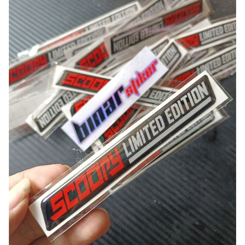 Jual STIKER TIMBUL EMBLEM 3D SCOOPY LIMITED EDITION | Shopee Indonesia