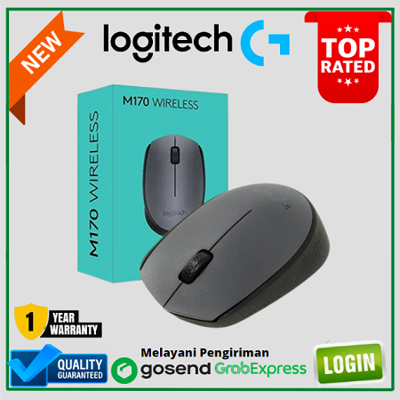 Jual Mouse Wireless Logitech M170 Original (Garansi Resmi) | Shopee ...