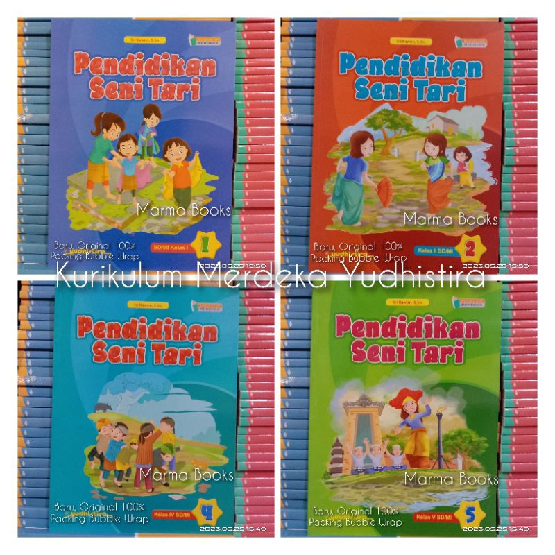 Jual Buku Pendidikan Seni Tari kelas 1 2 3 4 SD Kurikulum Merdeka Yudhistira | Shopee Indonesia