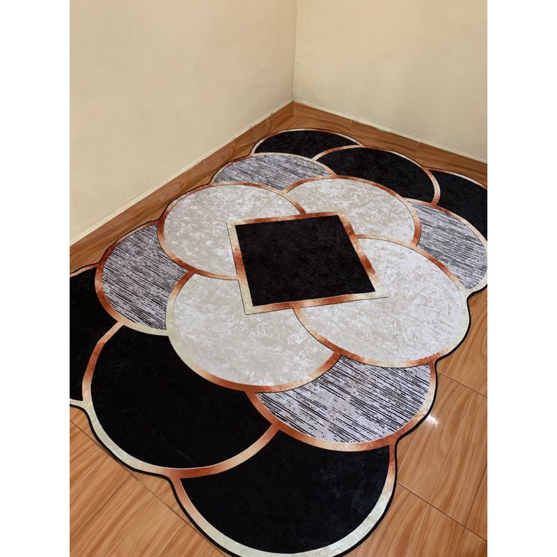 Jual Karpet Aesthetic 140x200cm (Permukaan Mengkilat Mewah & Silk ...