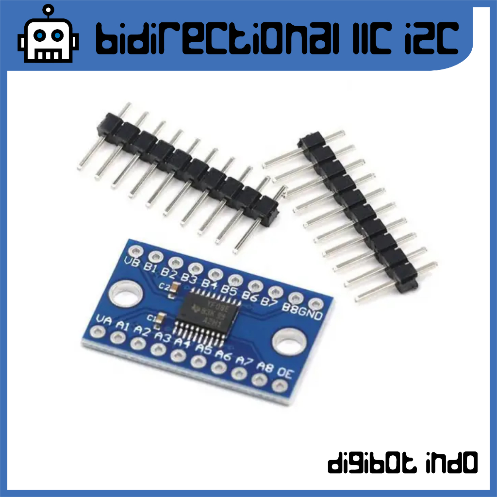 Jual Bidirectional Logic Level Converter I2C - 8 Ch TXS0108E | Shopee ...