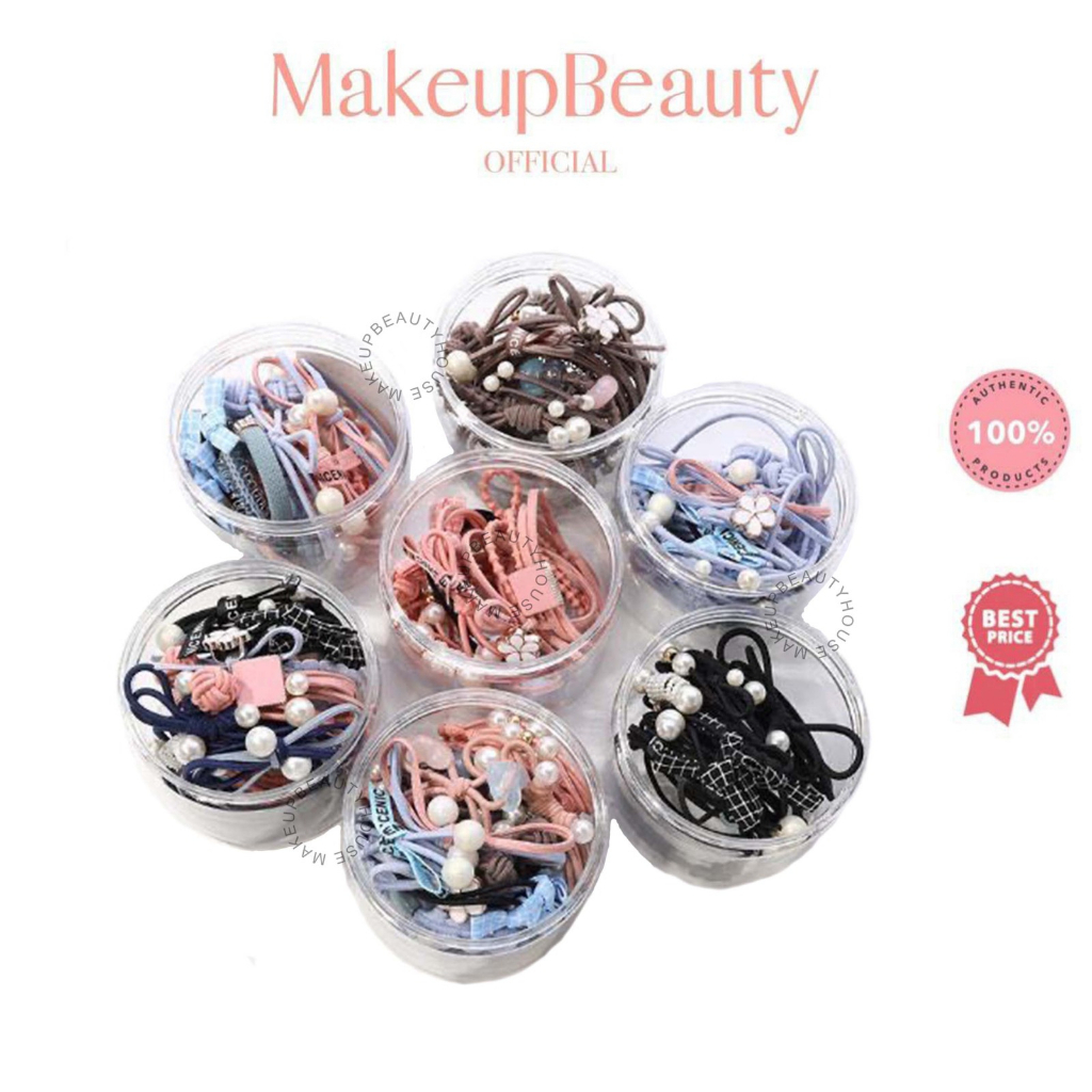 Jual IKAT RAMBUT/ Karet Rambut / Aksesoris Wanita Korea with Jar ...