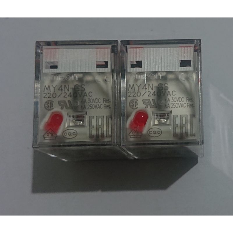 Jual Relay Omron MY4N-GS 220/240VAC + Lampu Led | Shopee Indonesia