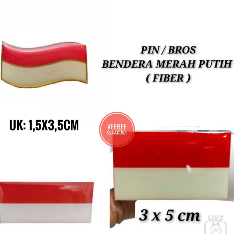 Jual Pin bendera merah putih/ Bros bendera Indonesia | Shopee Indonesia