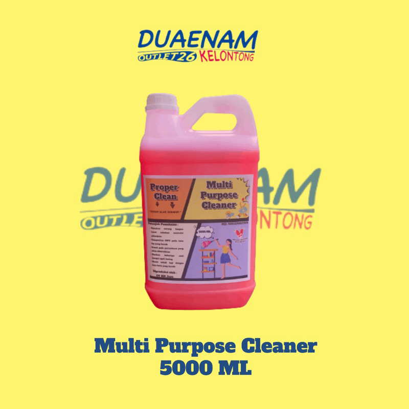 Jual Proper Clean Multi Purpose Cleaner 5L Premium Cairan Pembersih ...