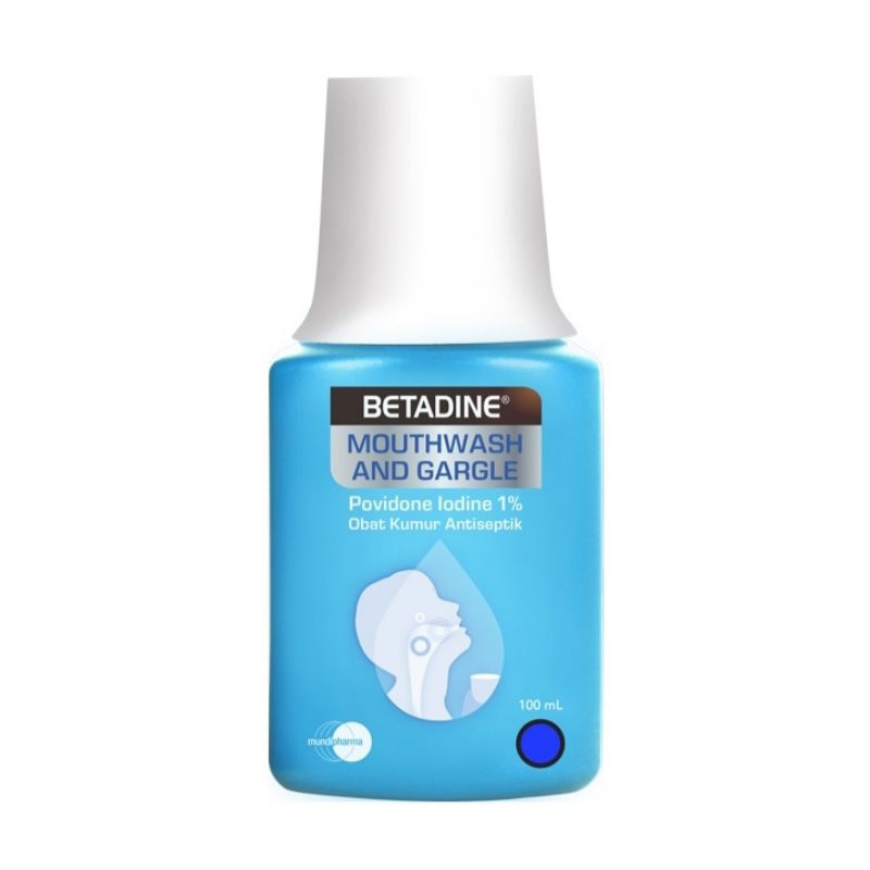 Jual Betadine Gargle obat Kumur 100ml | Shopee Indonesia