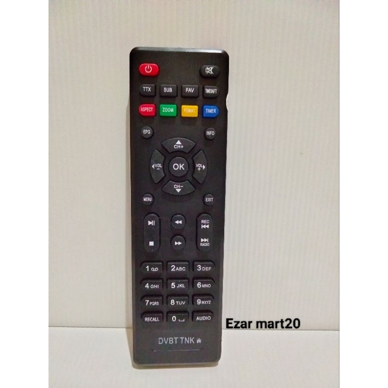 Jual REMOTE STB TANAKA DVB T2 BODY BESI (LAMA) | Shopee Indonesia