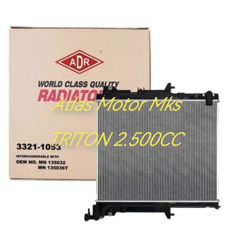 Jual [1SET] RADIATOR MANUAL M/T MITSUBISHI TRITON 2.5 / PAJERO SPORT ...