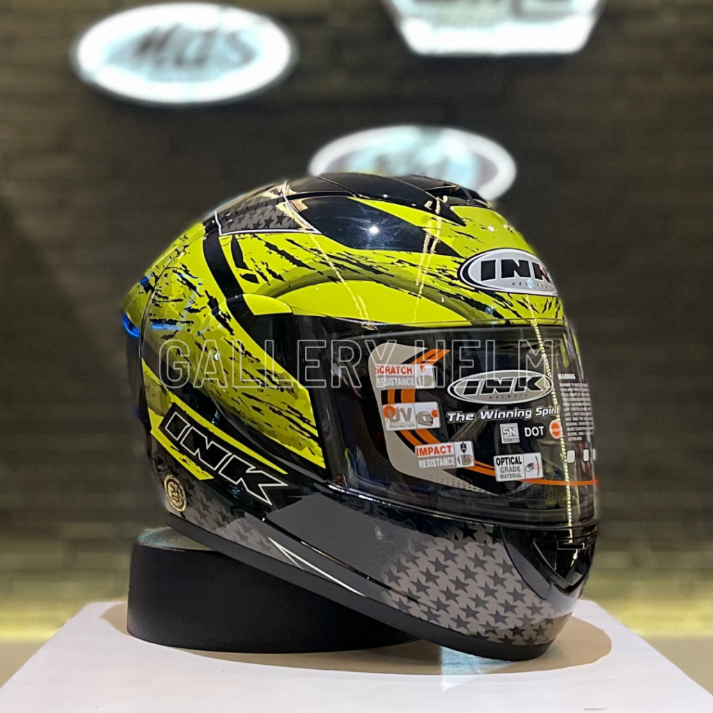 Jual INK CL MAX #7 Black Yellow Fluo / helm INK CL MAX motif 7 / Helm ... Jual INK CL MAX #7 Black Yellow Fluo / helm INK CL MAX motif 7 / Helm ...