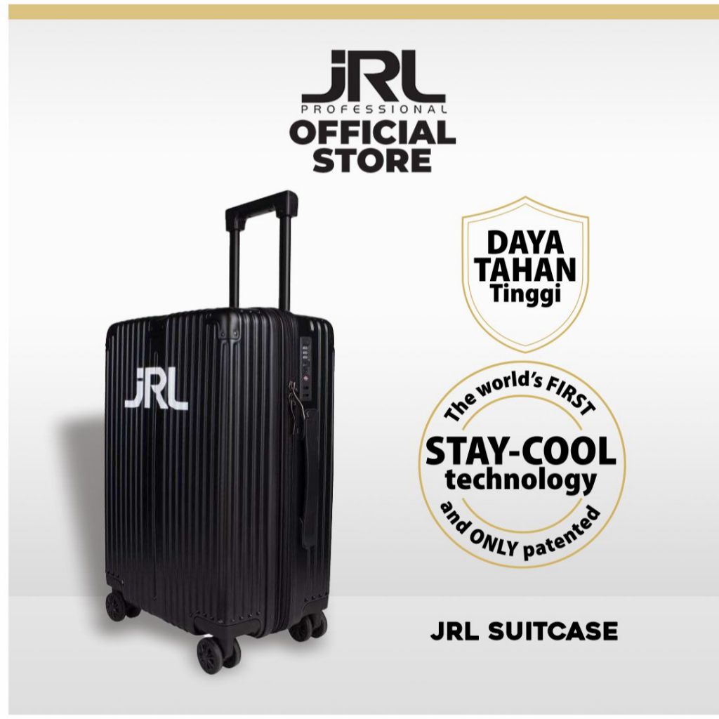 Jual JRL Suitcase - Koper Cabin Hardcase Luggage Travel Bag | Shopee ...