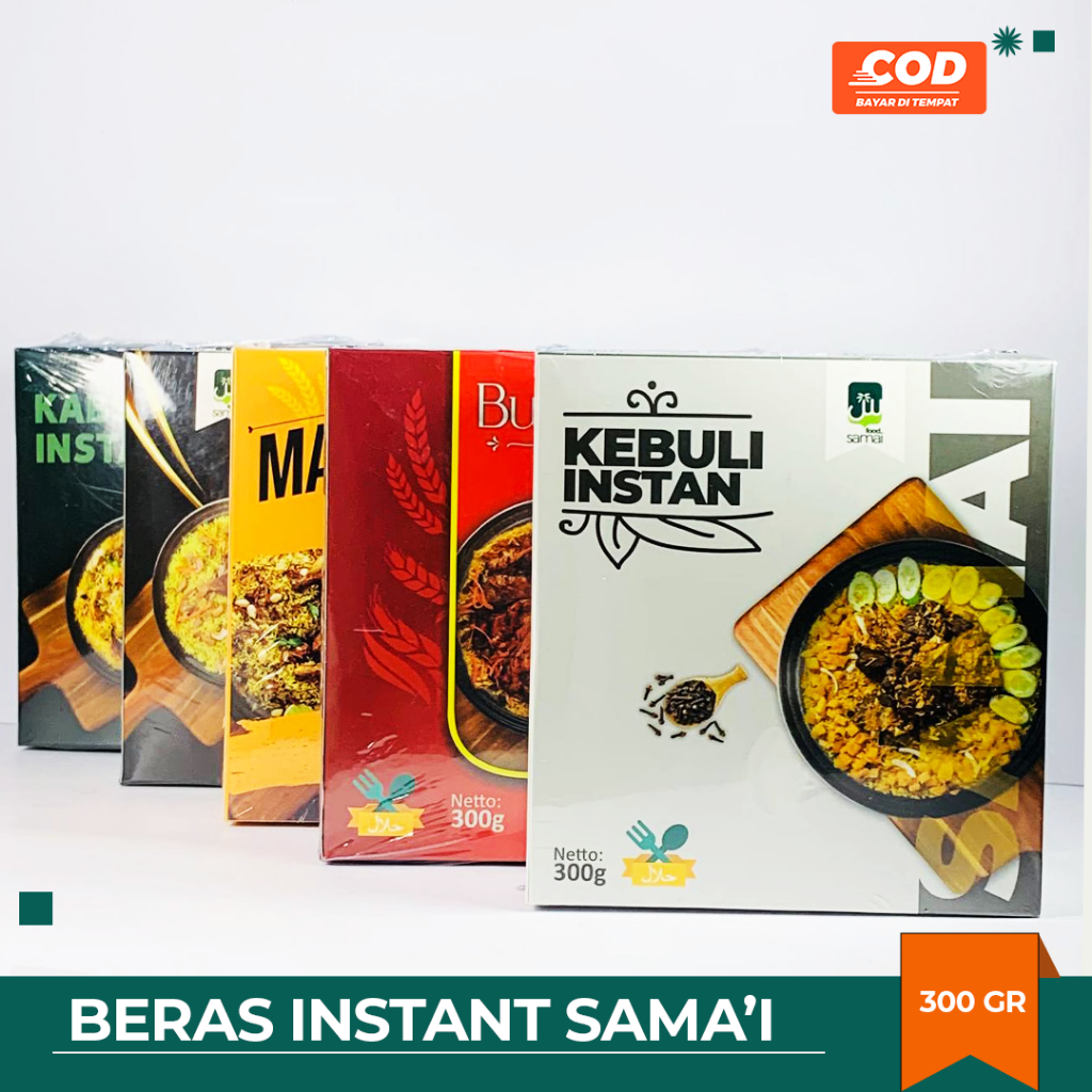 Jual Nasi Basmati Instant / Beras Basmati Kebuli / Paket Basmati Rice ...