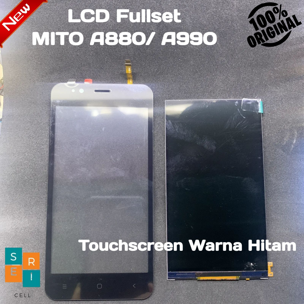 Jual LCD Touchscreen LCD Module Normal Baru MITO A880/ A990 | Shopee ...