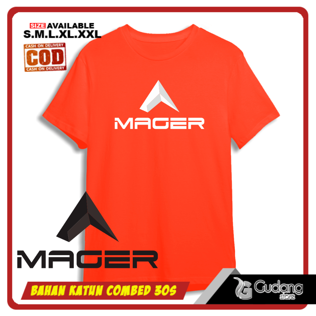 Jual T-shirt Baju Kaos Plesetan MAGER Kaos Pria Wanita Cotton Combed 30s | Shopee Indonesia