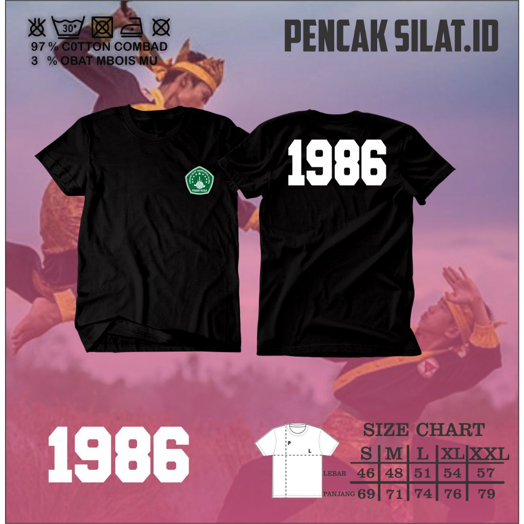 Jual KAOS LOGO PAGAR NUSA KAOS SILAT IPSI DPAN LOGO PAGAR NUSA KAOS ...
