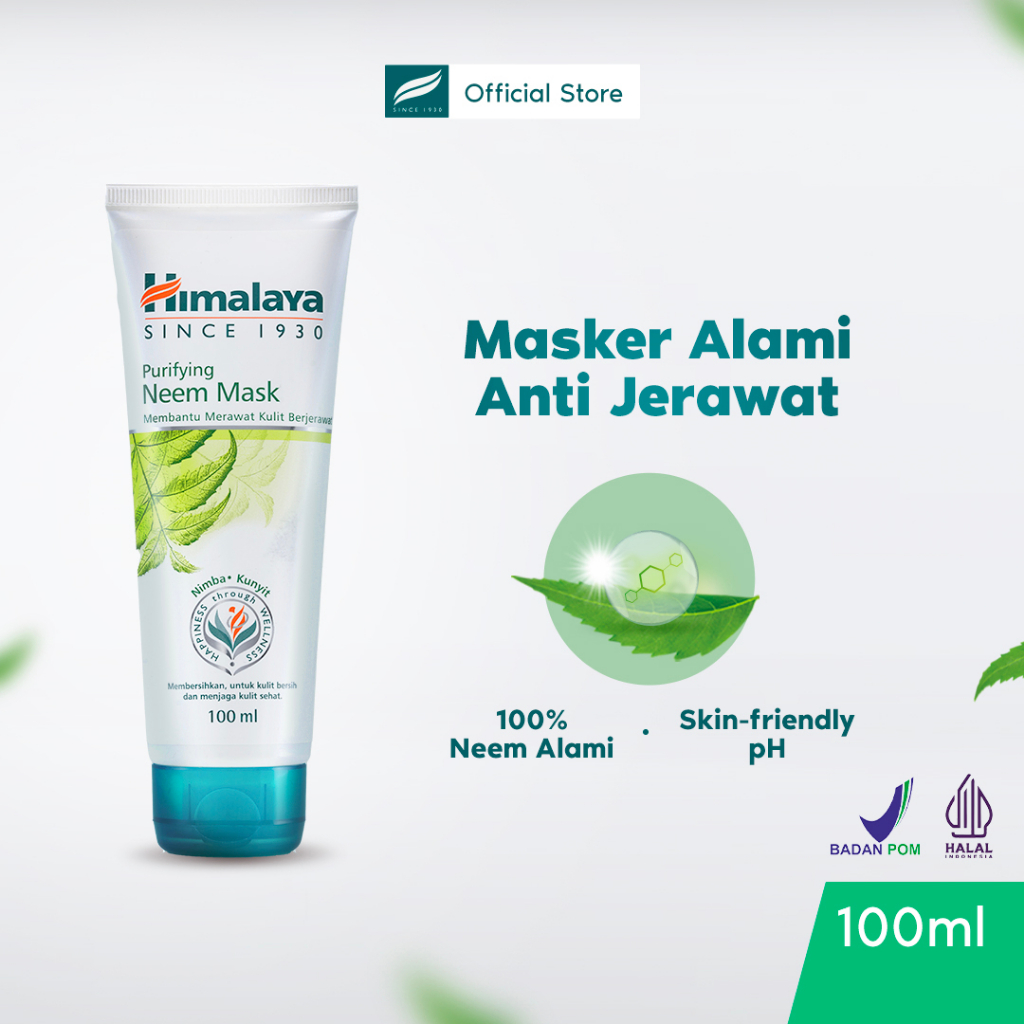Jual Himalaya Purifying Neem Face Mask 100ml - Masker Wajah Untuk ...