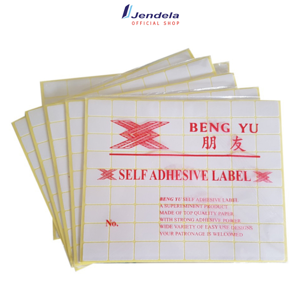 Jual Label Sticker Bengyu Self Adhesive Label Semua Ukuran 99-103 Harga ...