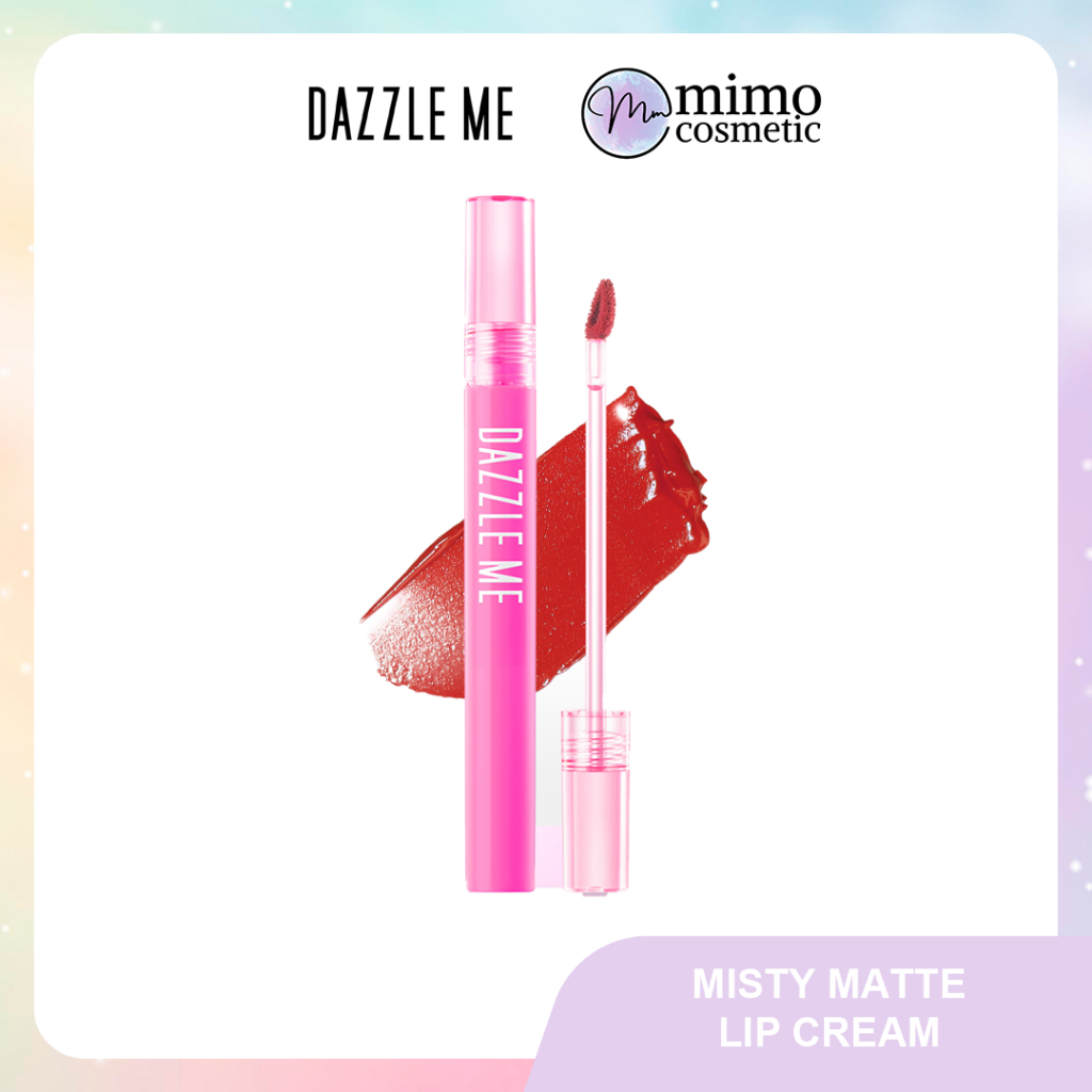 Jual DAZZLE ME Misty Matte Lip Cream Lip Matte | Shopee Indonesia
