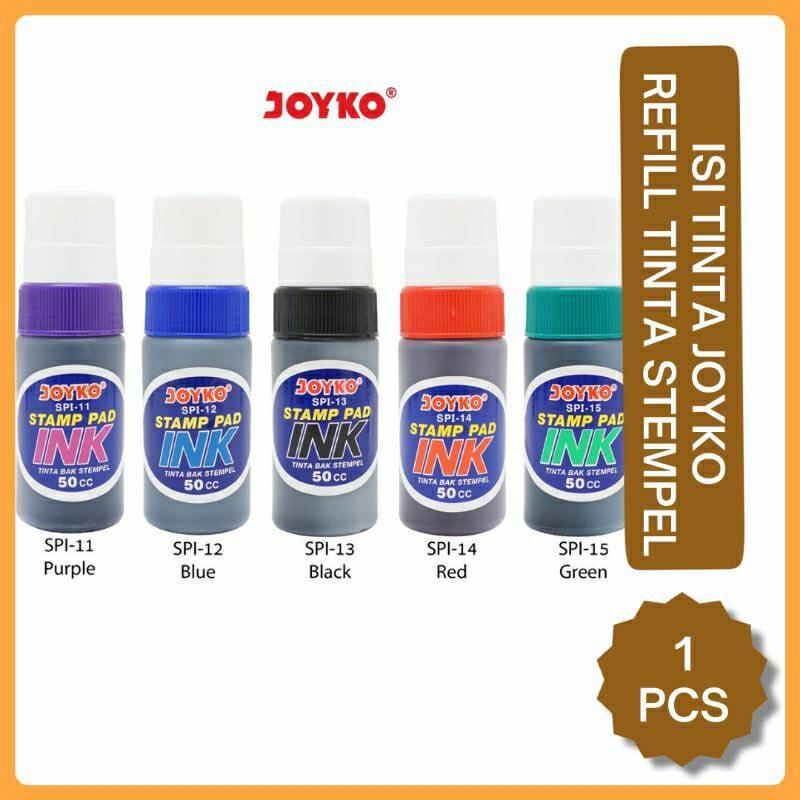 Jual Joyko Refill Tinta Ink Stempel / Refill Tinta Bak Stempel / Isi ...