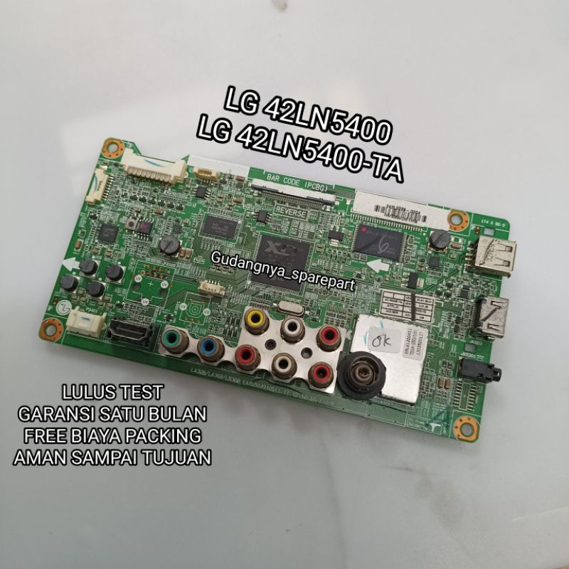 Jual MB LED LG 42LN5400 - 42LN5400-TA - MODUL TV - MESIN TV - MAINBOARD ...