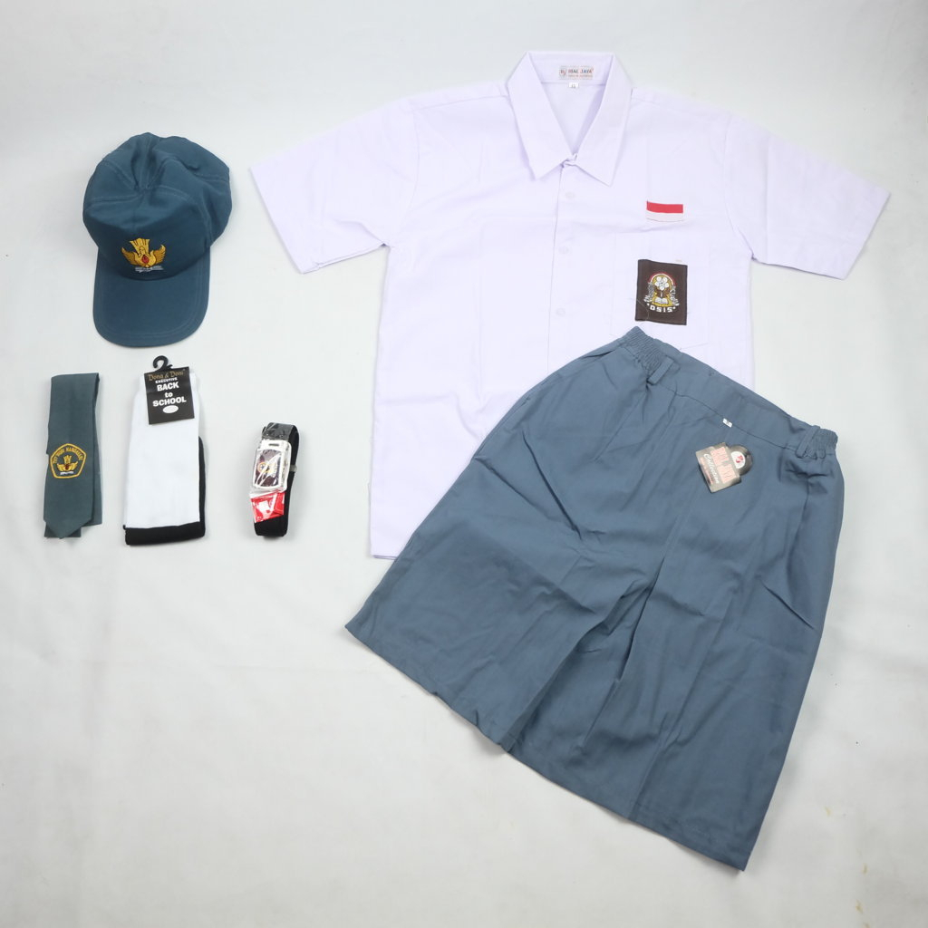 Jual Setelan Super Lengkap Seragam Sekolah SMA Perempuan BAJU PENDEK ROK PENDEK Cewek | SERAGAM ...