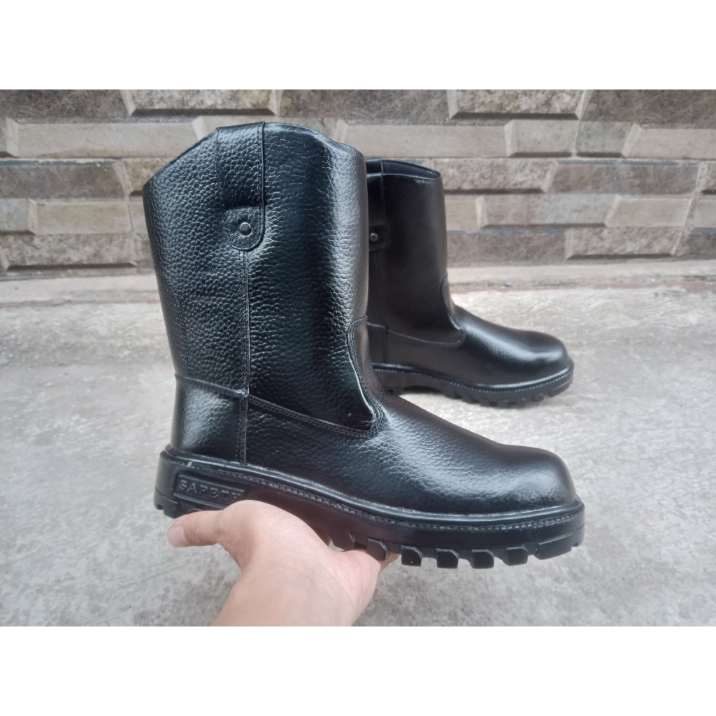 Jual Sepatu Safety Kulit Pria King 805 ( Produksi Sendiri ) | Shopee ...