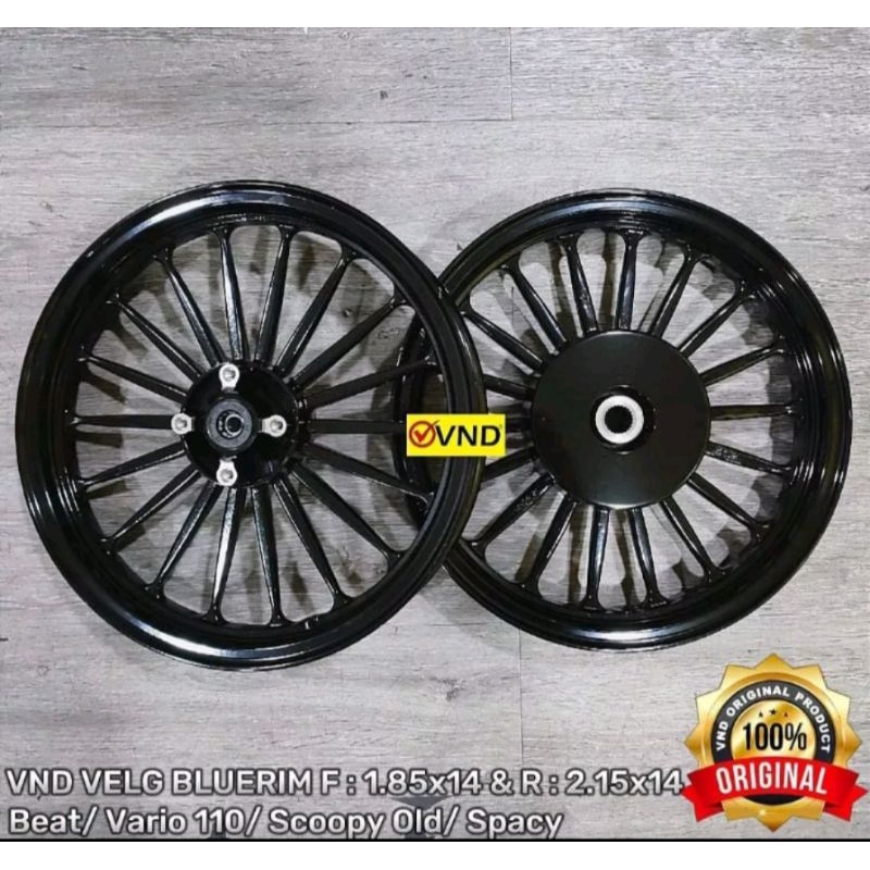 Jual Velg Racing VND Palang 18 Bluerim Beat Scoopy Genio Spacy Vario 125 Vario 150 | Shopee ...