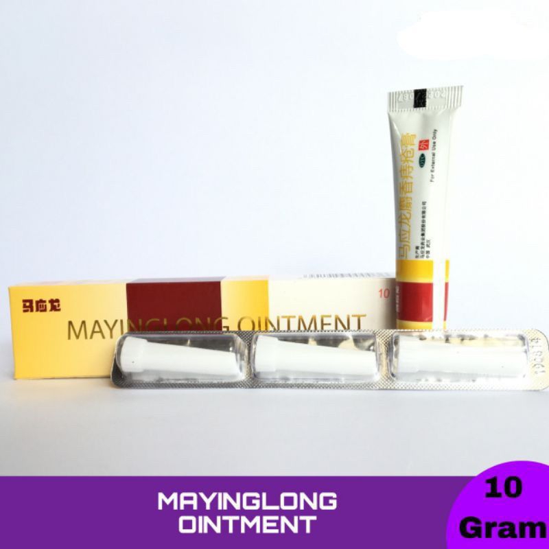 Jual MAYINGLONG OINTMENT 10GR MA YING LONG MA YIN LONG Salep DICTAMNI ...