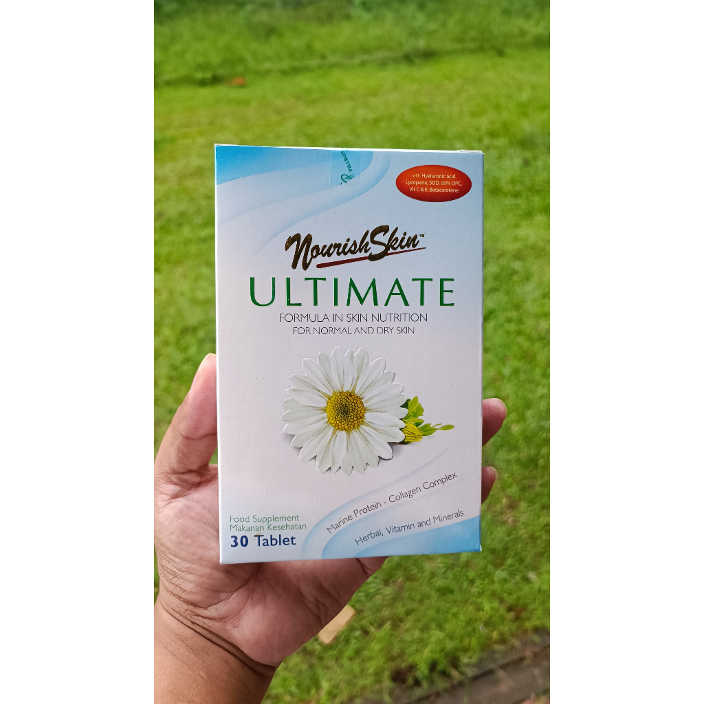 Jual Nourish Skin Ultimate 15 / 30 / 60 Tablet Suplemen Kulit Kering ...