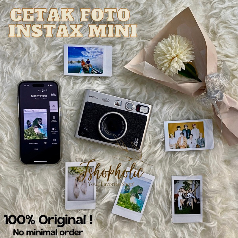 Jual Print Foto Instax Asli Fujifilm / Cetak Foto Fujifilm Instax ...