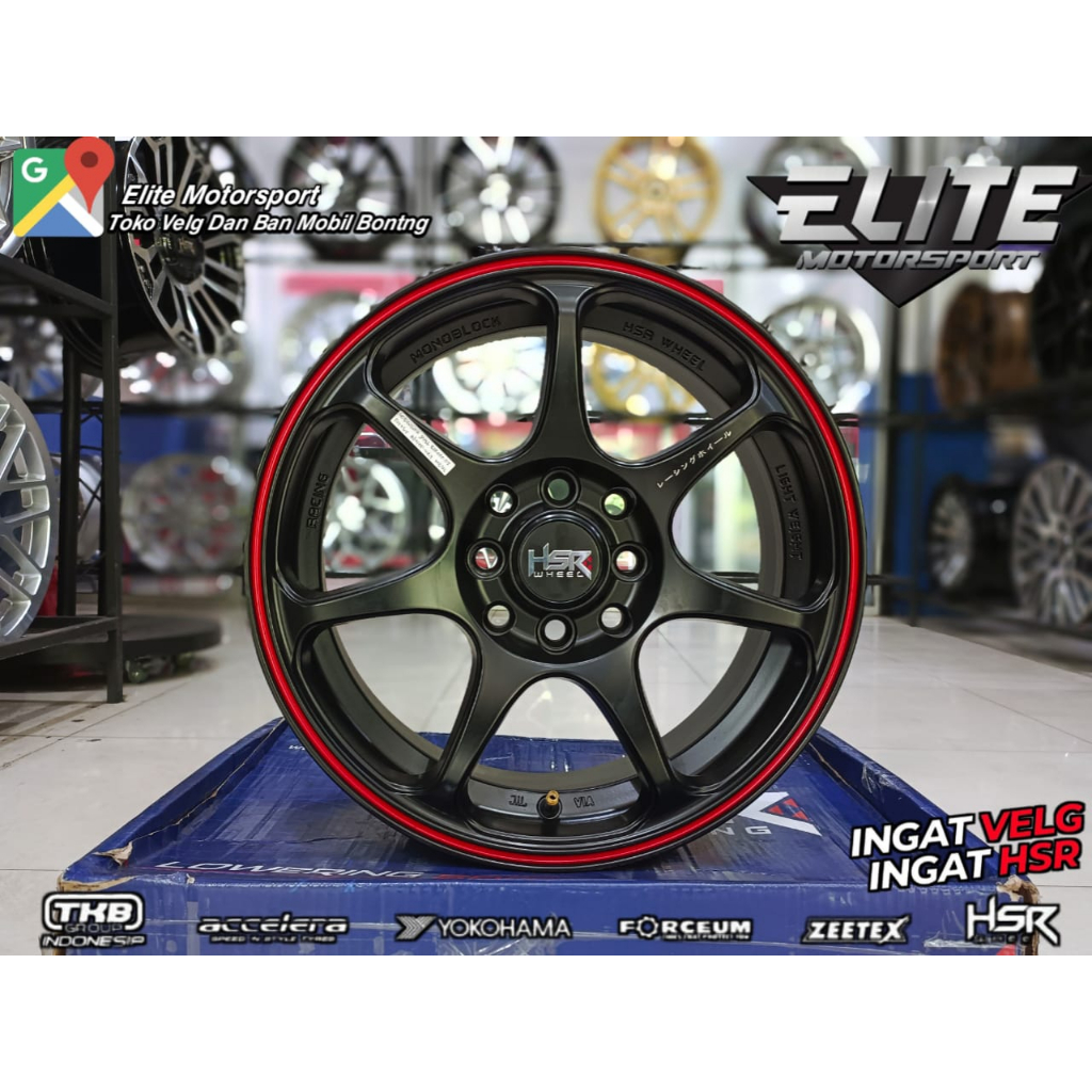 Jual Velg Racing Mobil Swift Vios Lancer Mobilio Velg HSR SEBUNSUTA ...
