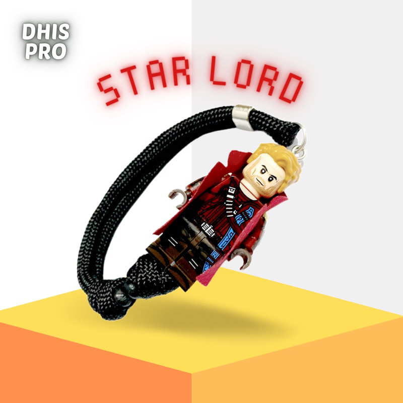 Jual Basic Bracelet LEGO Minifigure Star Lord The Legendary of Star ...