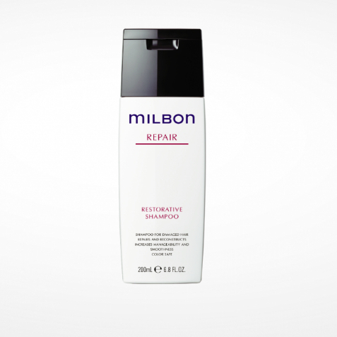 Jual Milbon Repair Restorative SHAMPOO / TREATMENT 200ml /200g | Shopee Indonesia
