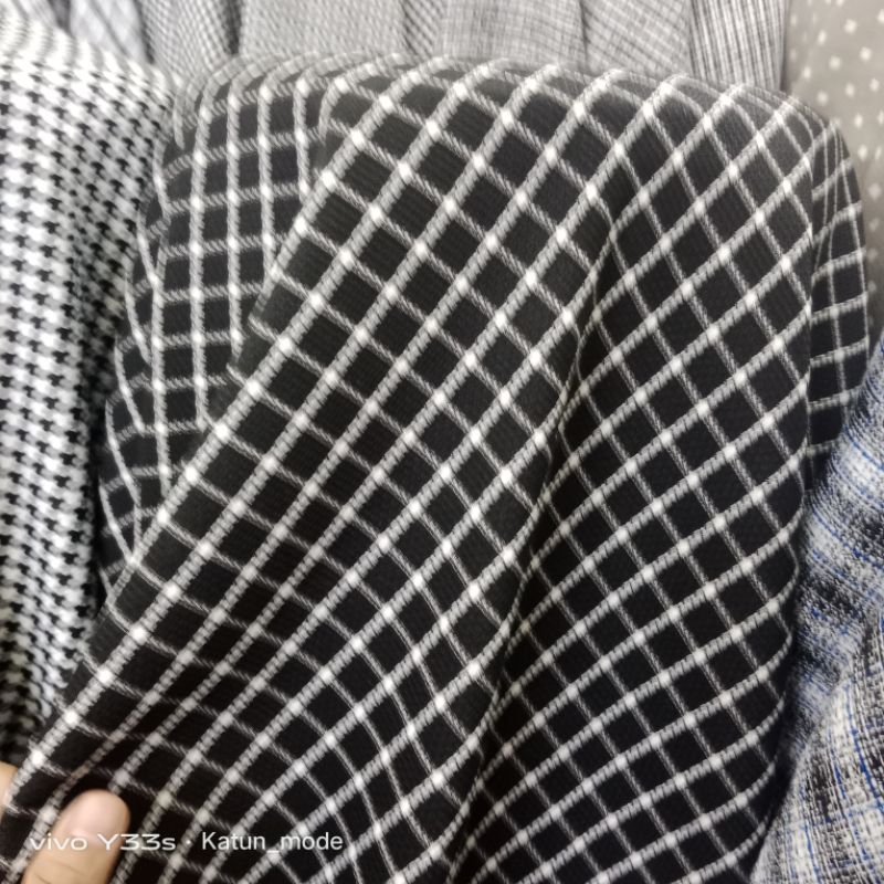 Jual bahan kain tweed /semi wol harga per setengah meter | Shopee Indonesia
