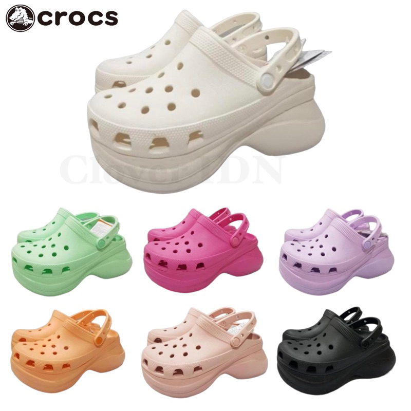 Jual Sendal Wanita Crocs Classic Bae Clog Platform / Sepatu Sandal ...