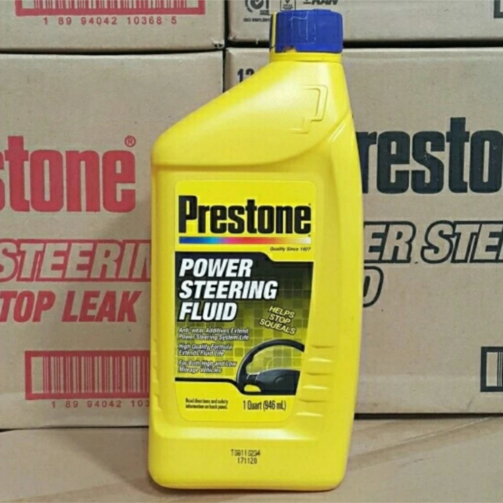 Jual MINYAK / OLI POWER STEERING PRESTONE 1 LITER CLEAR / BENING ...
