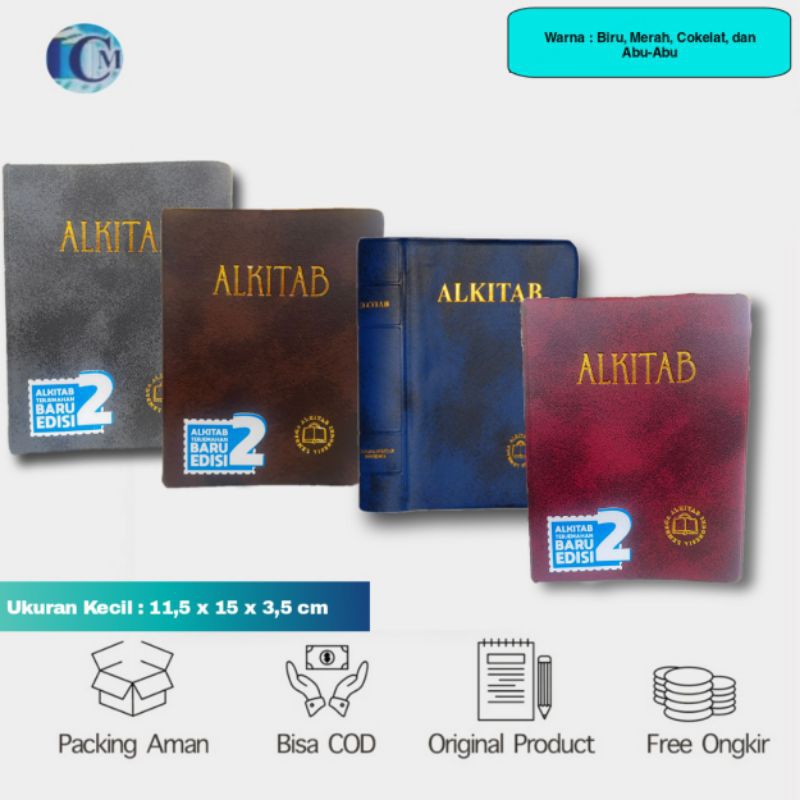 Jual Alkitab Ukuran Kecil (032 TB2 Two Tone) | Shopee Indonesia