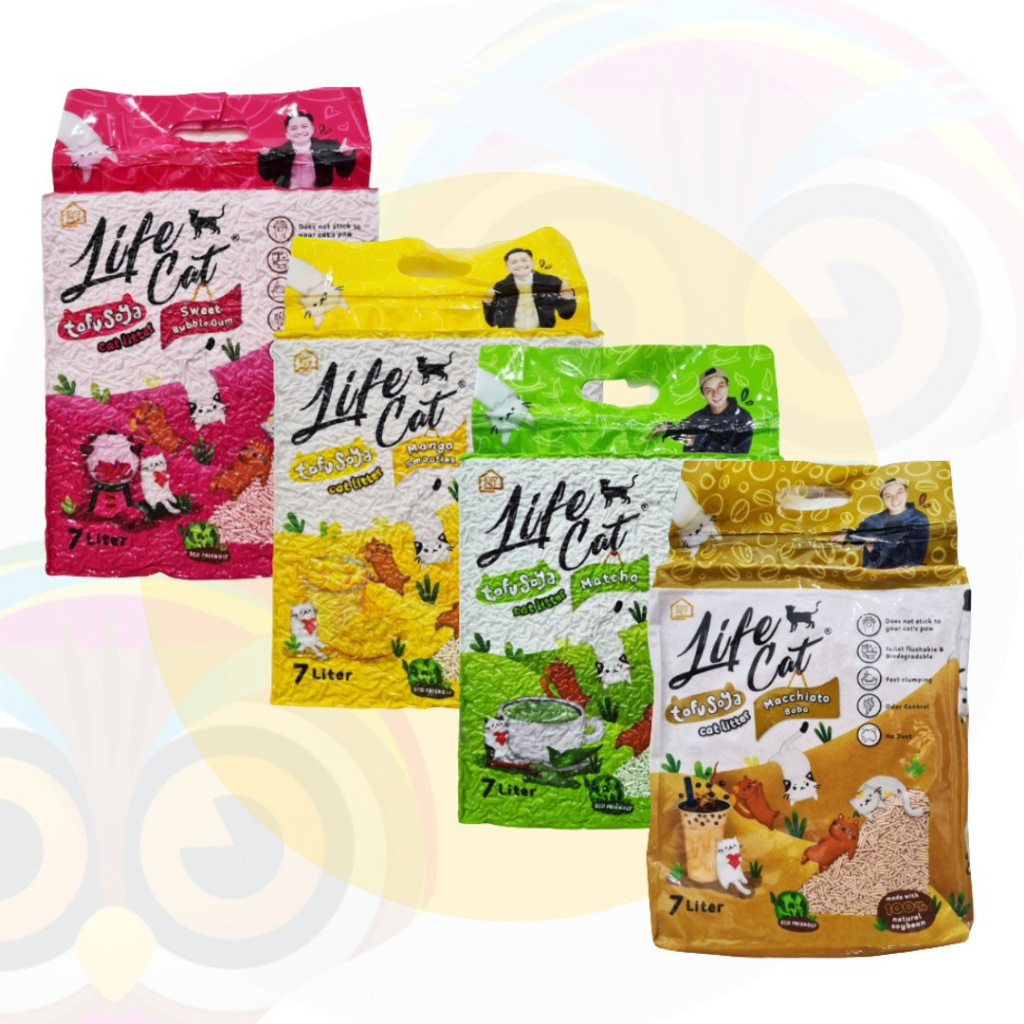 Jual Pasir Life Cat Tofu 7 Liter - Pasir Kucing | Shopee Indonesia