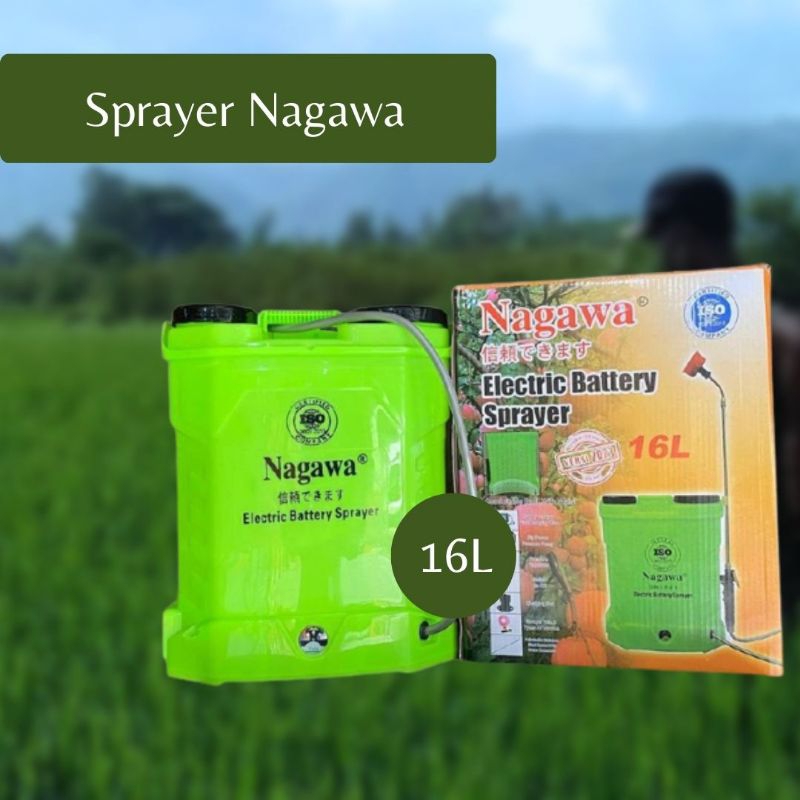 Jual Tangki Semprot Elektrik Sprayer Nagawa 16 Liter | Shopee Indonesia