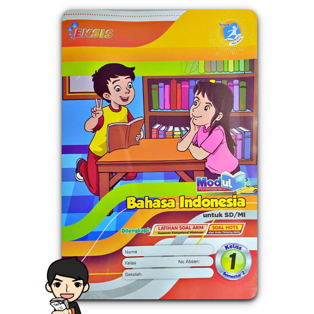 Jual LKS BAHASA INDONESIA SD/ MI KELAS 1 SEMESTER 2 K13 | EKSIS | Shopee Indonesia